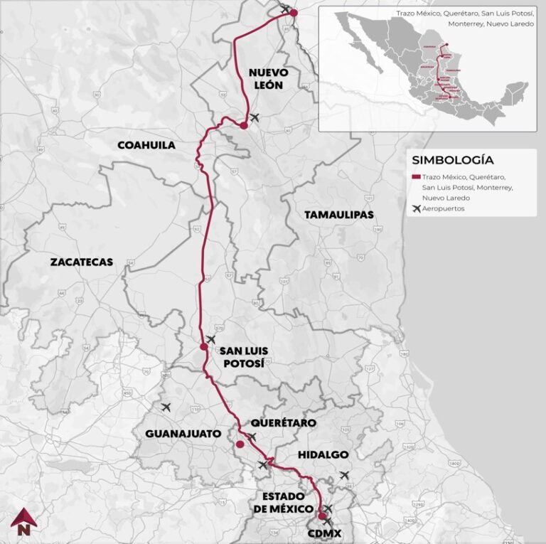 Gobierno lanza licitación para tren de pasajeros a Nuevo Laredo - K&P Group
